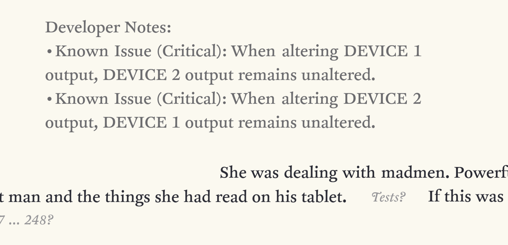 DEVICE 6 – Stories in Play